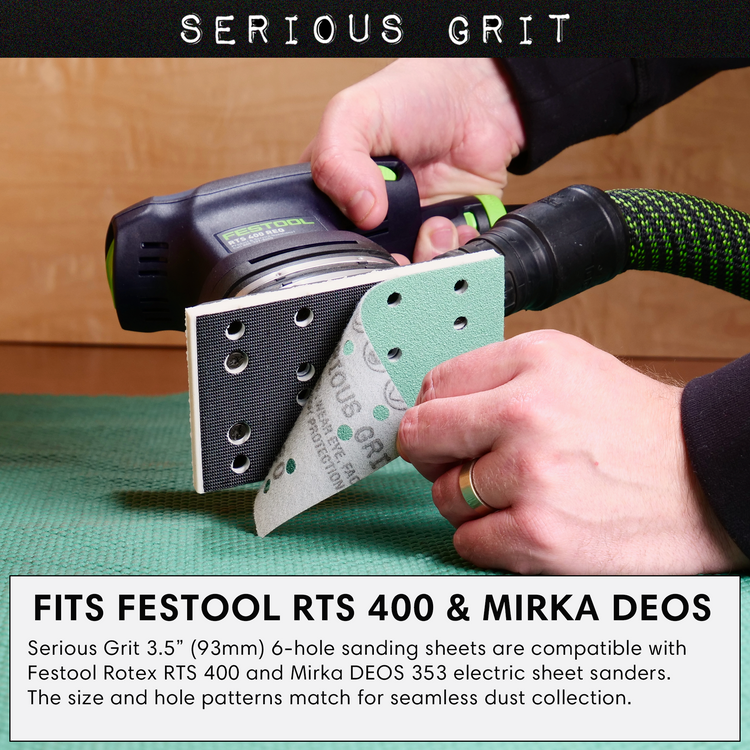 Sanding Discs for Festool – SERIOUS GRIT