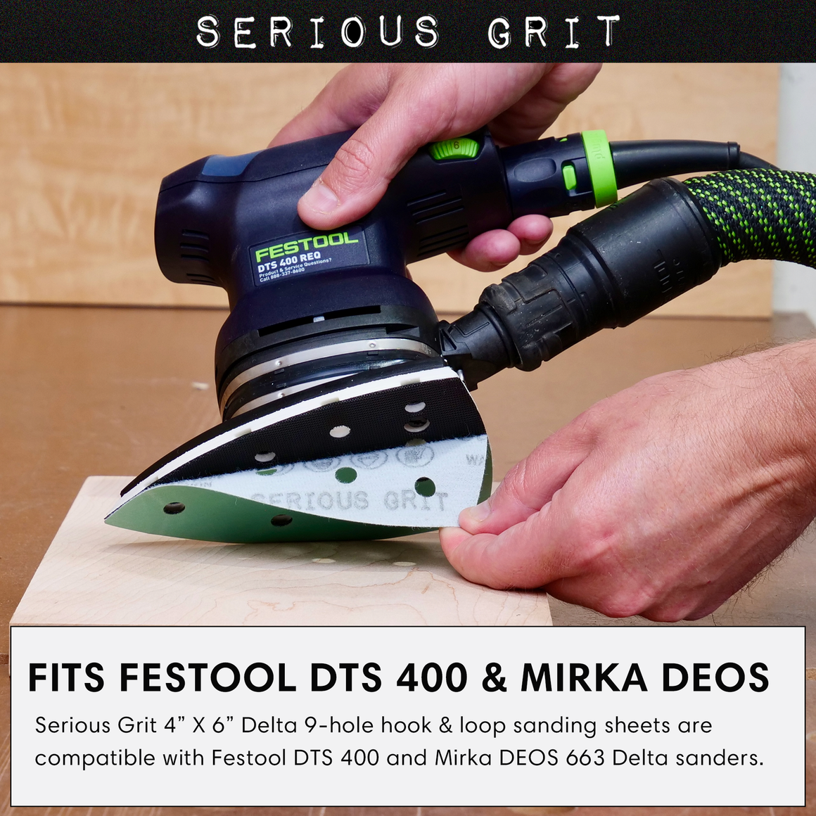 Sanding Discs for Festool – SERIOUS GRIT