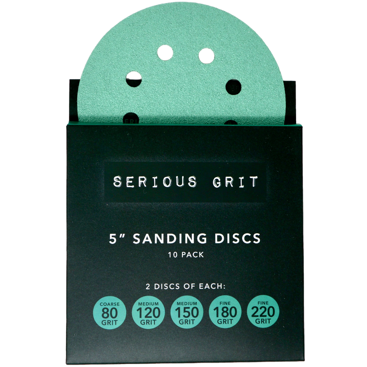Serious Grit - Premium Hook & Loop Sanding Discs & Rolls – SERIOUS GRIT