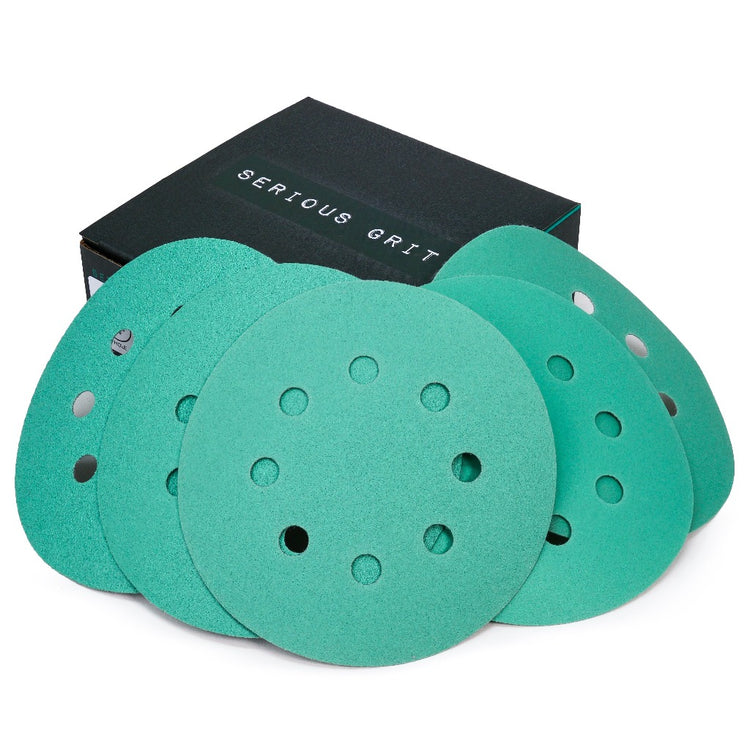60 Grit Sanding Discs & Rolls – SERIOUS GRIT
