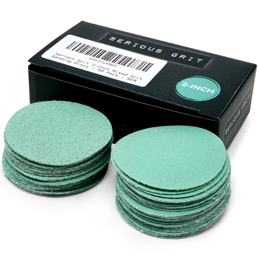 600 Grit Sanding Discs & Rolls – SERIOUS GRIT