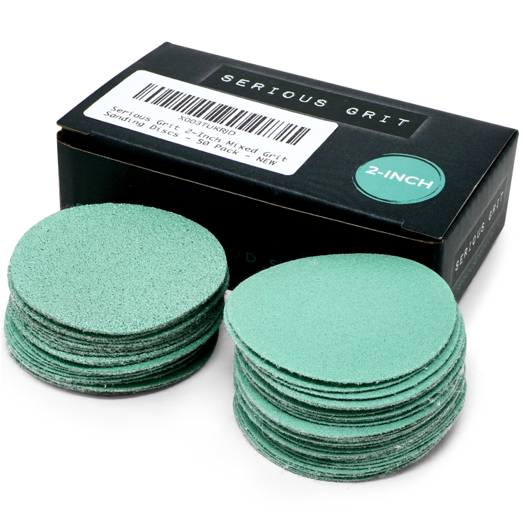 400 Grit Sanding Discs & Rolls – SERIOUS GRIT