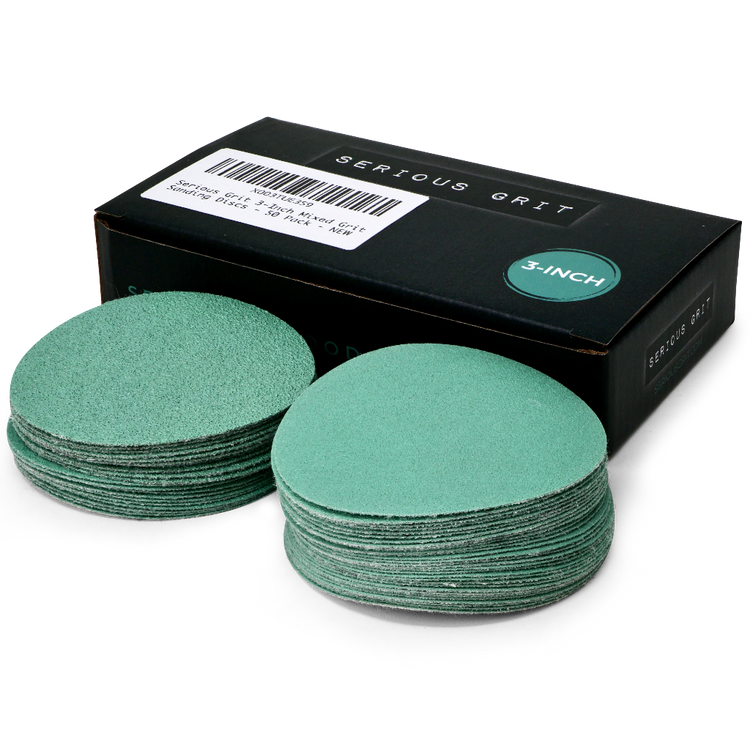 150 Grit Sanding Discs & Rolls – SERIOUS GRIT
