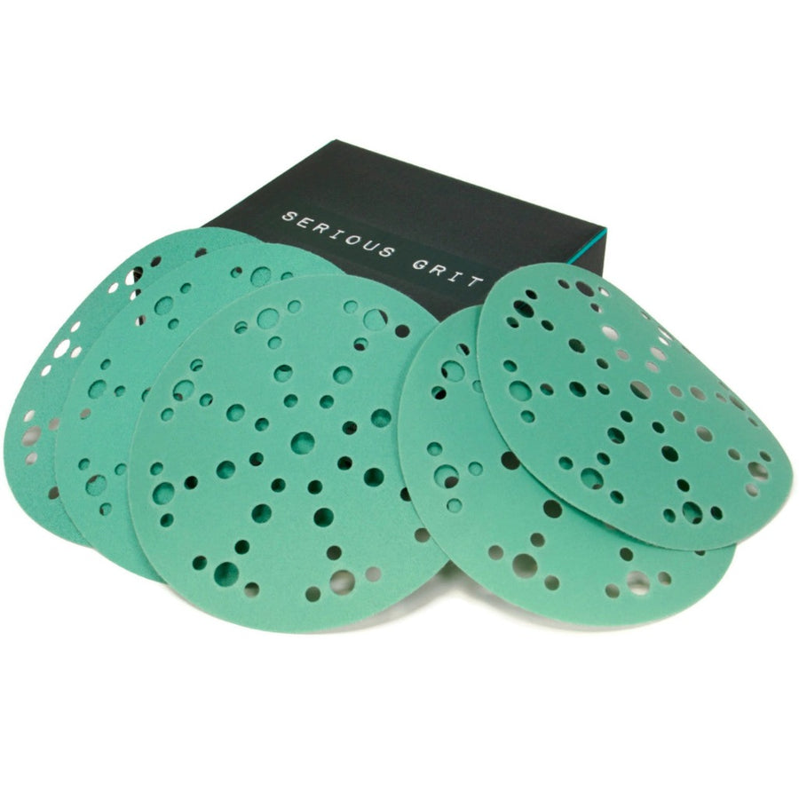150 Grit Sanding Discs & Rolls – SERIOUS GRIT