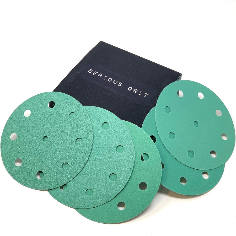 600 Grit Sanding Discs & Rolls – SERIOUS GRIT